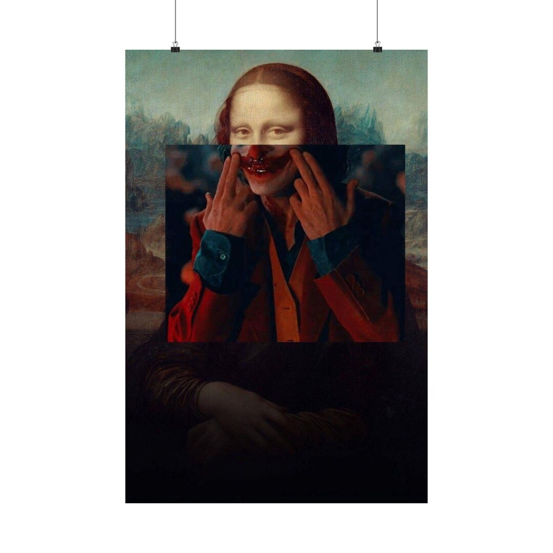 MONA LISA POSTER - Etsy