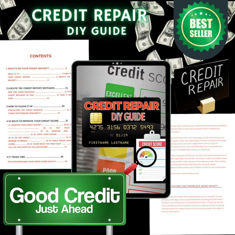 Credit Repair Guide PLR | Fix Your Credit Fast | 54-page Ebook ...