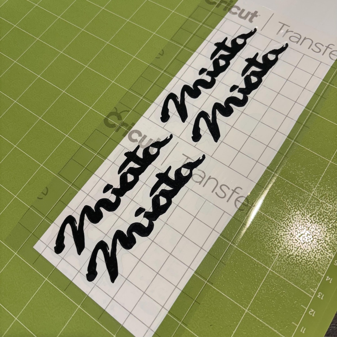 Mazda Miata Logo Vinyl Decal - Etsy
