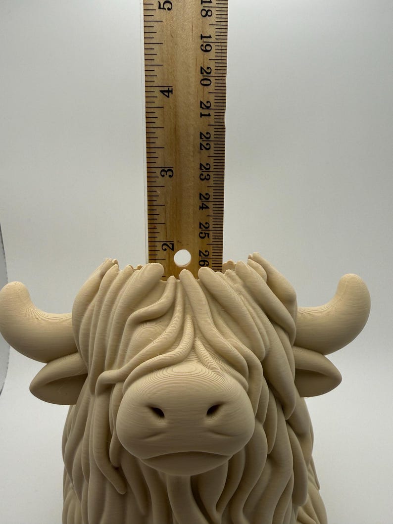 Highland Cow Small Planter - Etsy