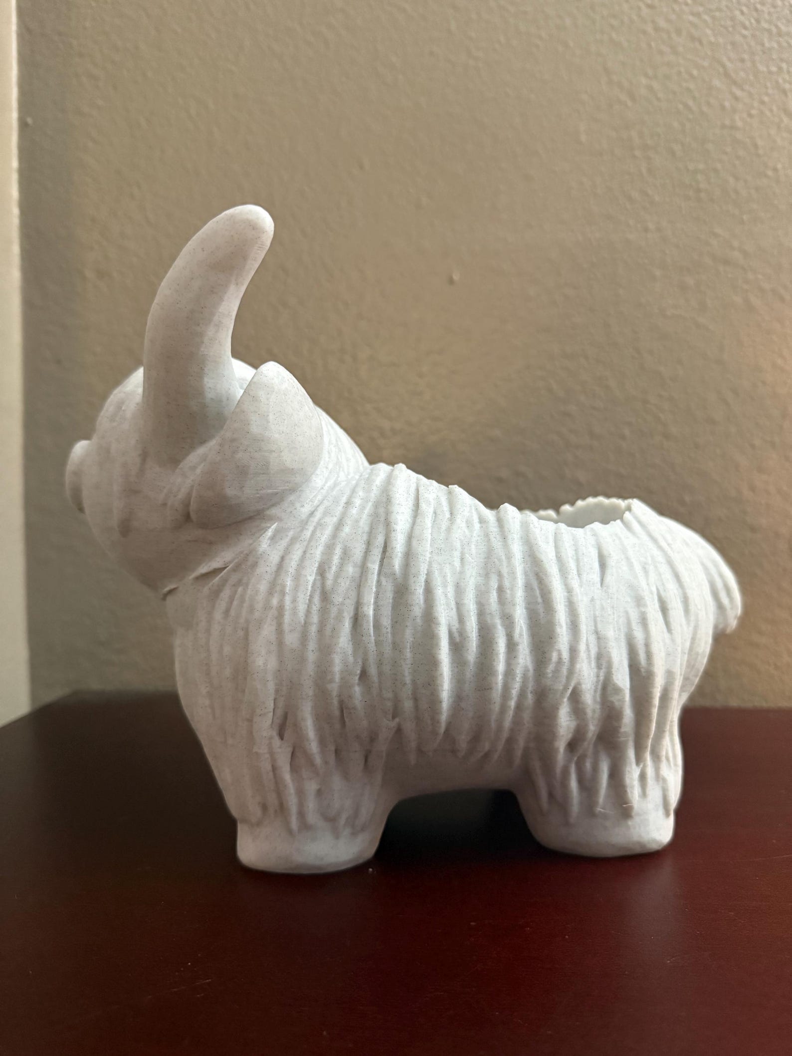 Fluffy Cow Large Planter - Etsy