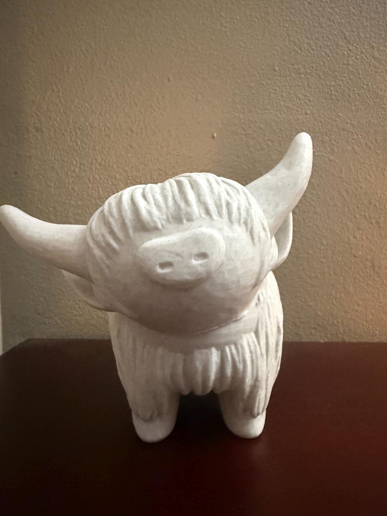 Fluffy Cow Large Planter - Etsy