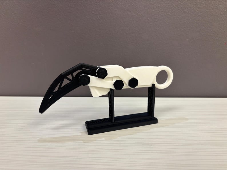 3D Printed Karambit Foldable Fidget Toy | Gamer Gift | Cosplay Knife ...
