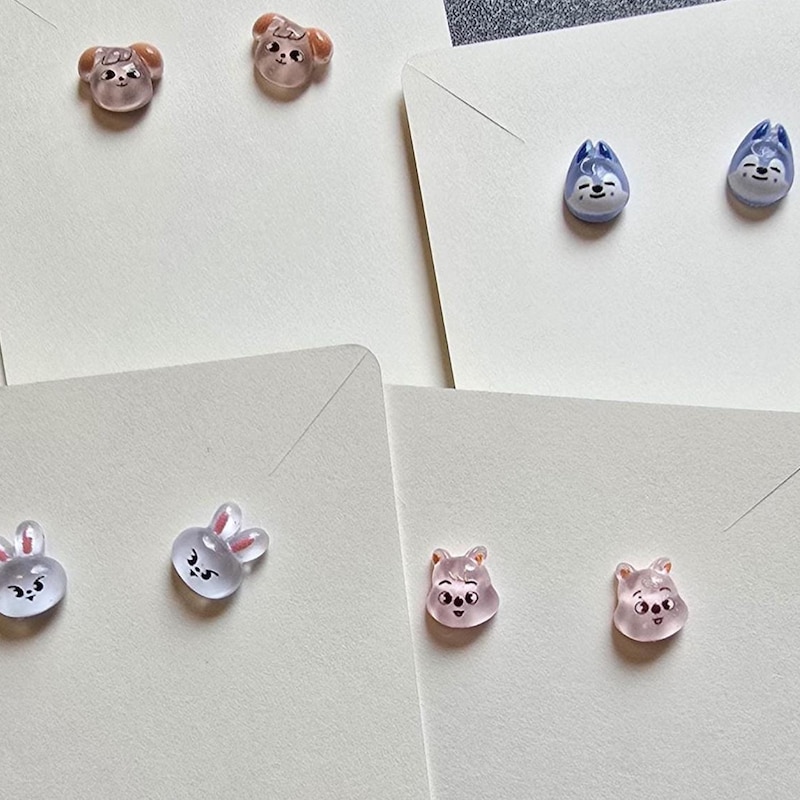 Stray Kids Skzoo Nails - Etsy