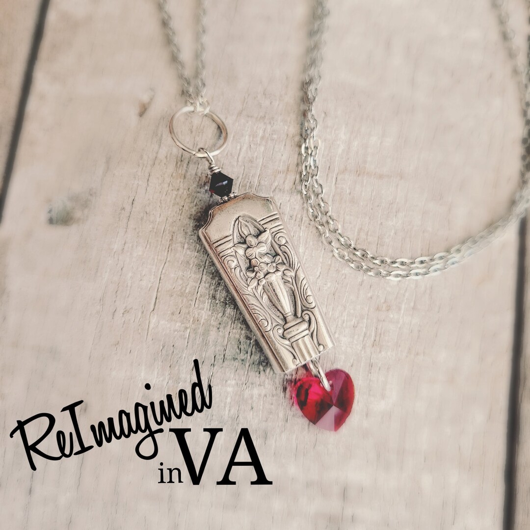 Classic Filigree Knife Handle Necklace, Upcycled Recycled Repurposed ...