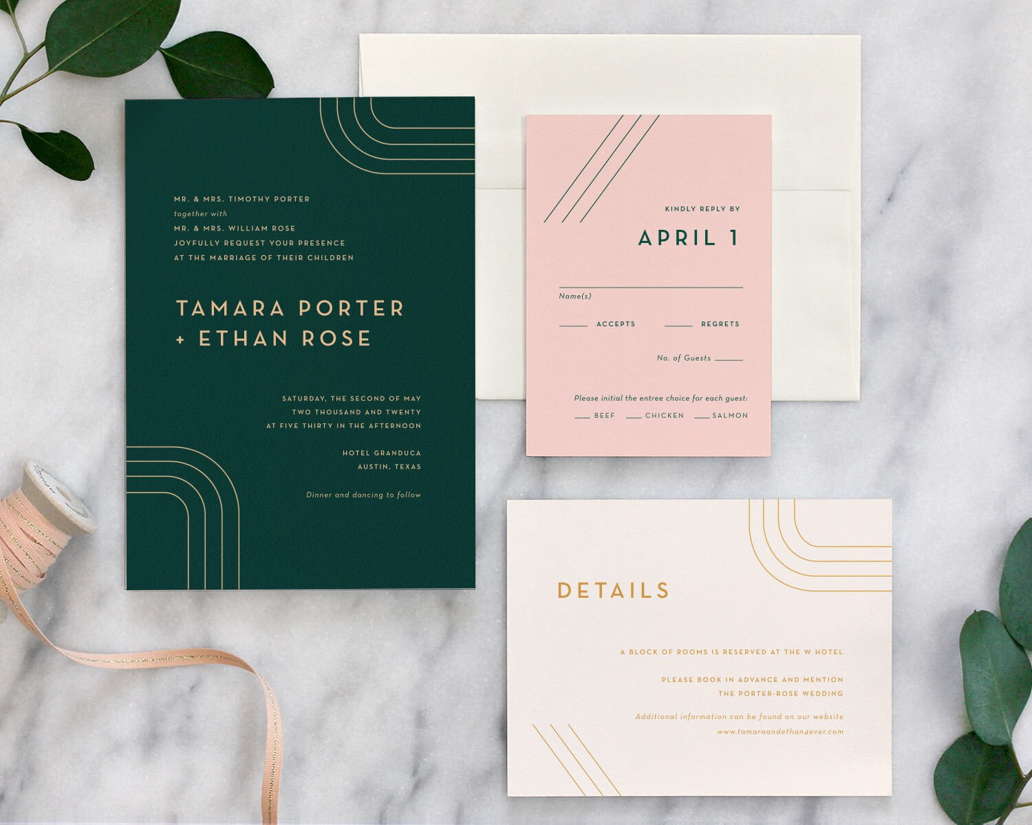 Modern Wedding Invitation Fun Wedding Invitation Mod Wedding | Etsy