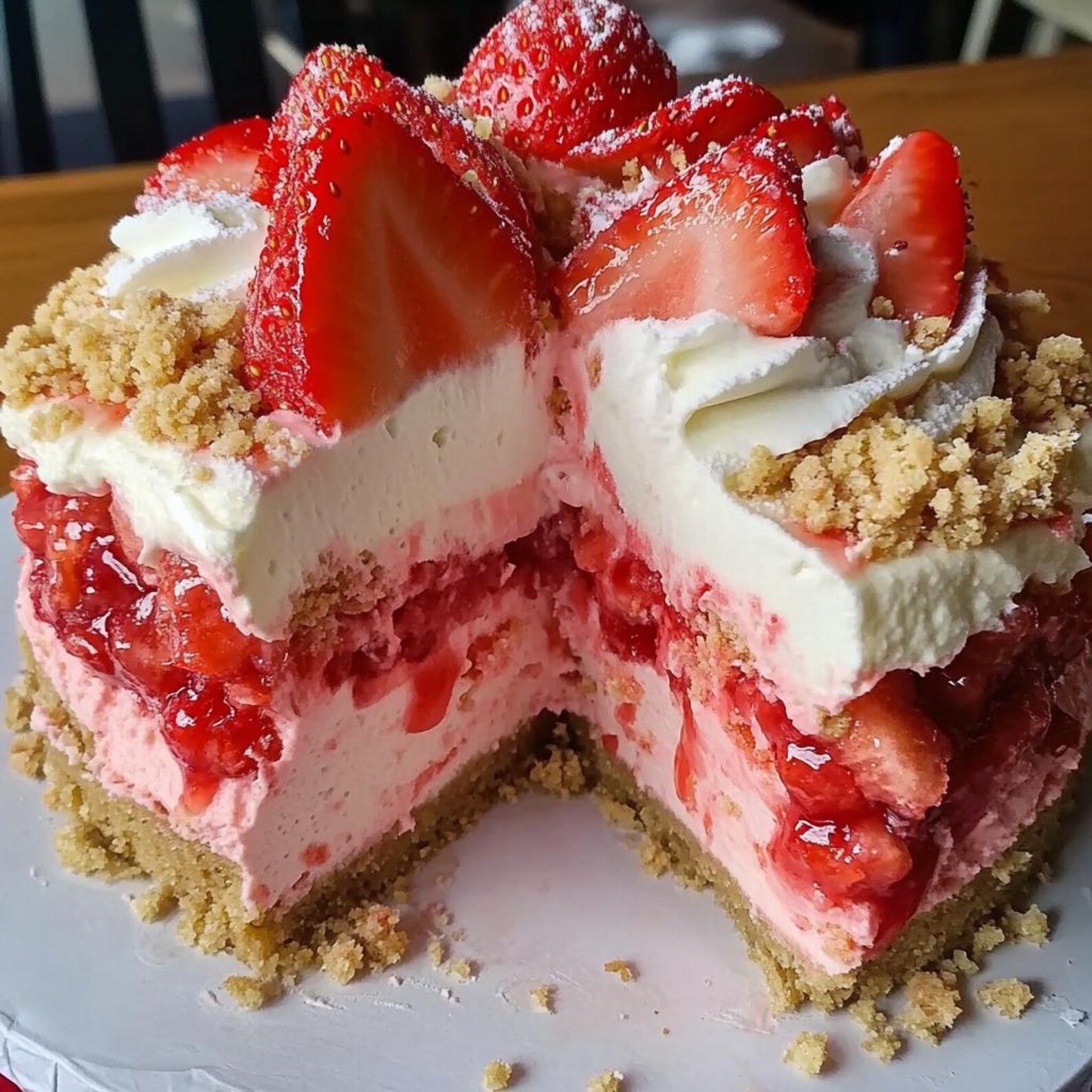 EASY RECIPE for Strawberry Shortcake Cheesecake Download - Etsy