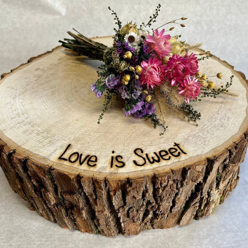 Rustic Cake Stand - Etsy