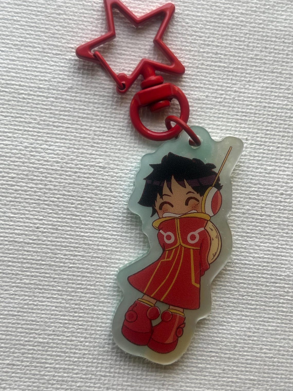 One Piece Egghead Keychain Charms(luffy, Nami, Zoro, Sanji) - Etsy