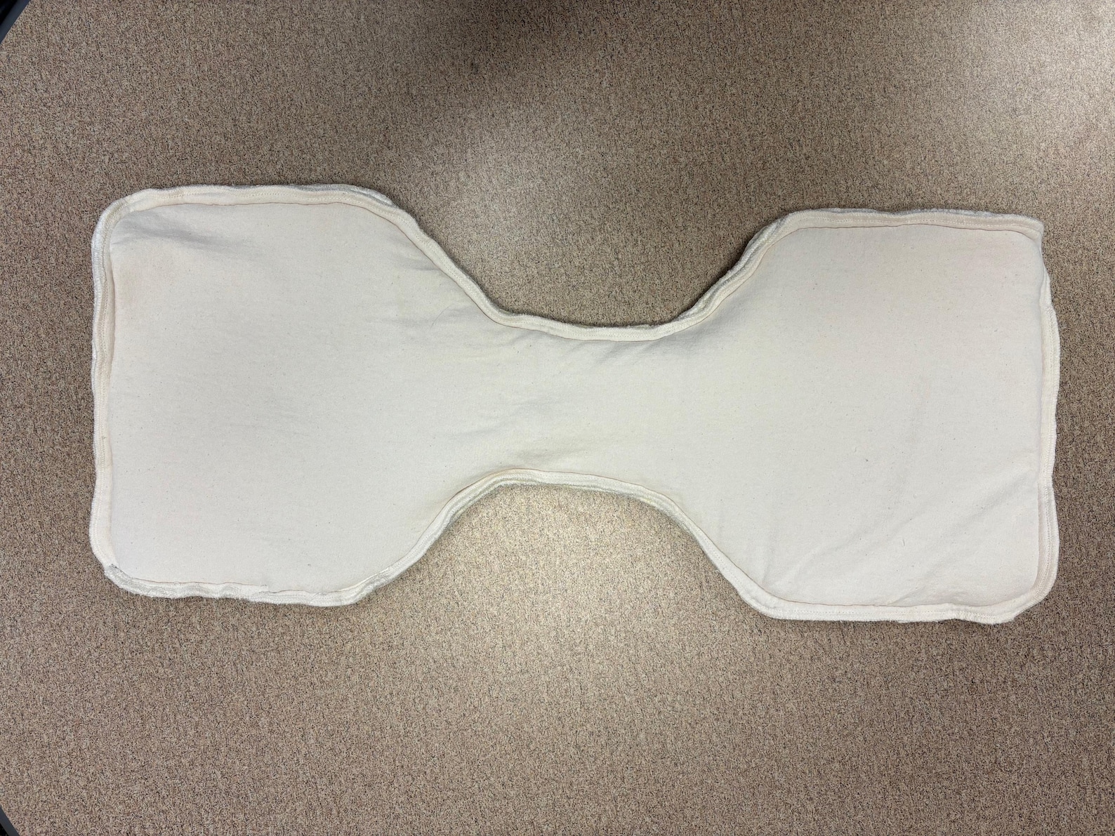 Large Adult Overnight Cloth Diaper Insert: 8-ply Contoured Organic ...