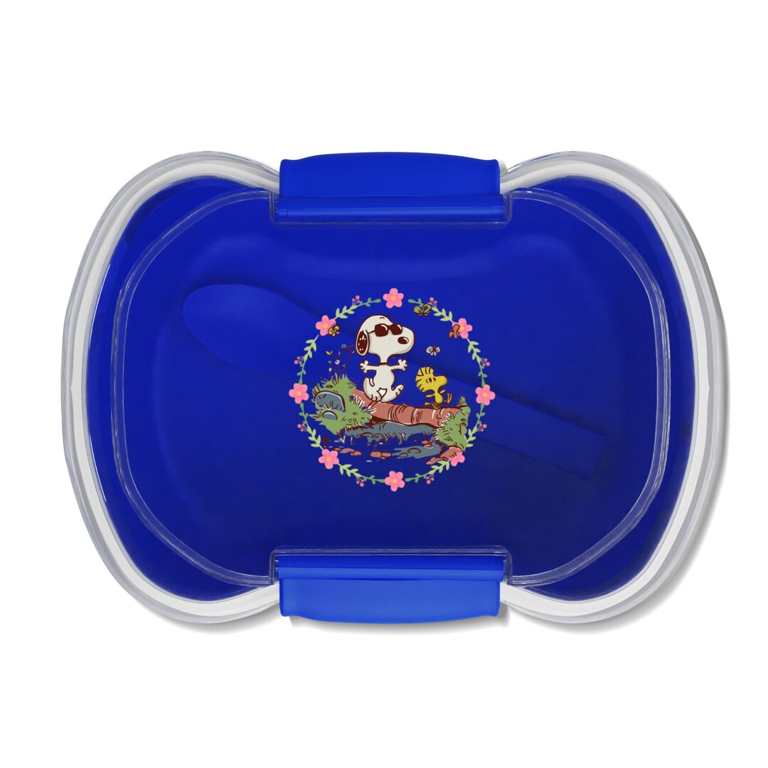 Cute Spring Snoopy Two-tier Bento Box for Kids, Lunch Box for School ...