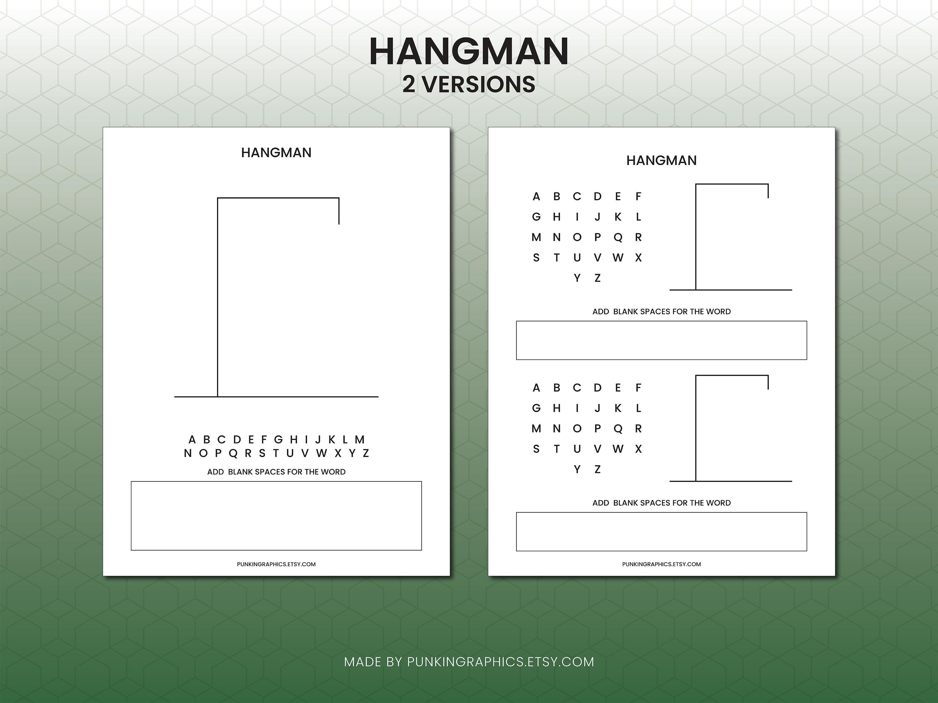 Pen and Paper Games - Tic Tac Toe, Hangman, Dots and Boxes, Battleship ...