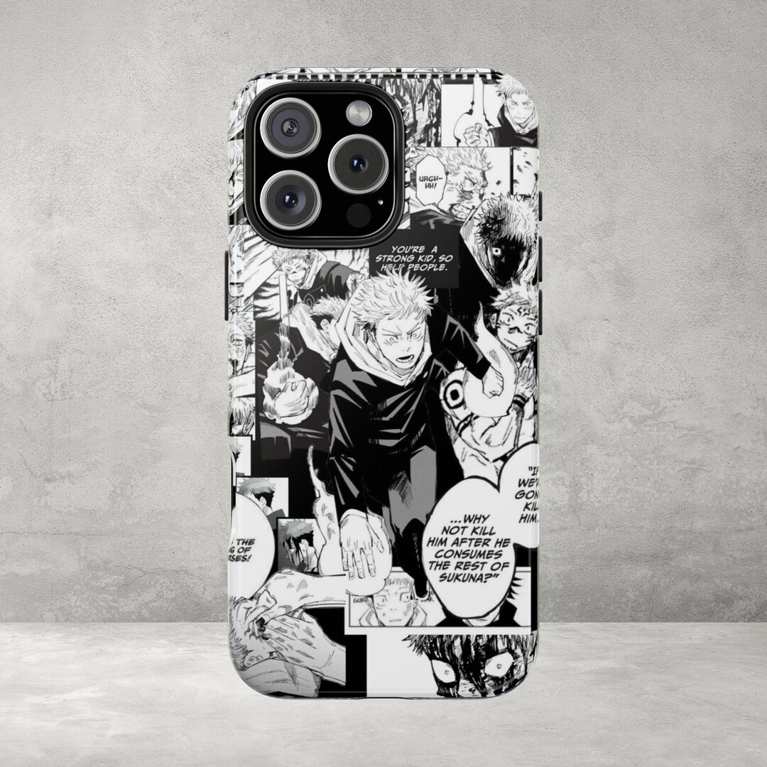 Anime Manga Tough Phone Cases - Japan Art Cover, Gift JJK, Jujutsu ...
