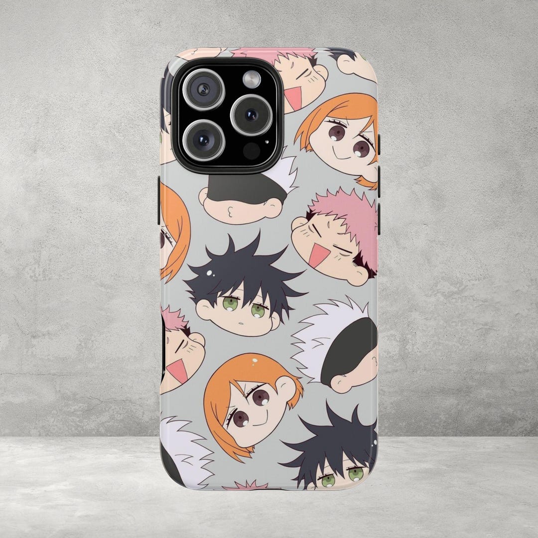 Anime Manga Art Tough Phone Case - Aggressive Irony JJK Jujutsu Kaisen ...