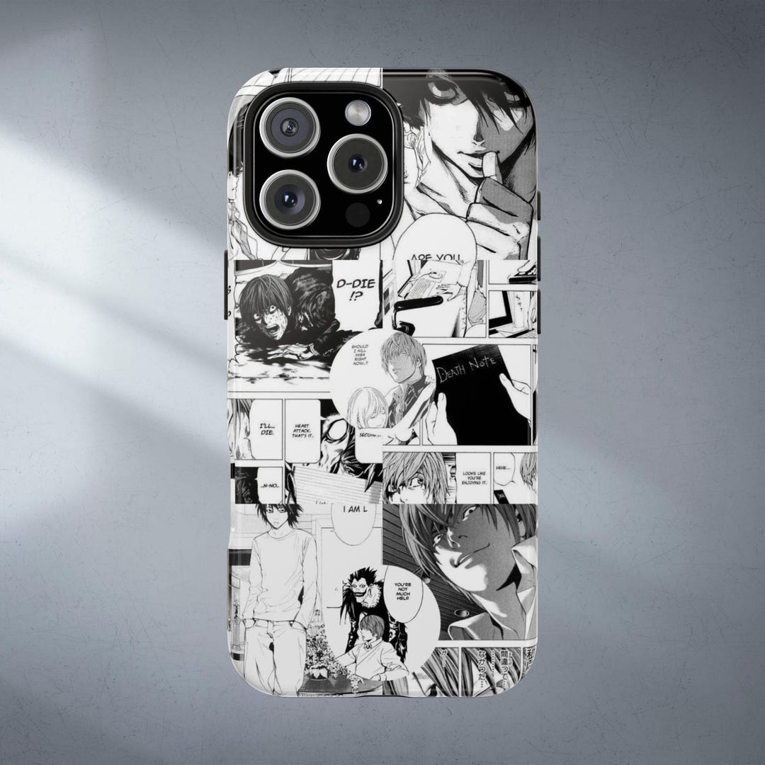 Anime Manga Death Note Phone Case, Tough Phone Cases for iPhone ...