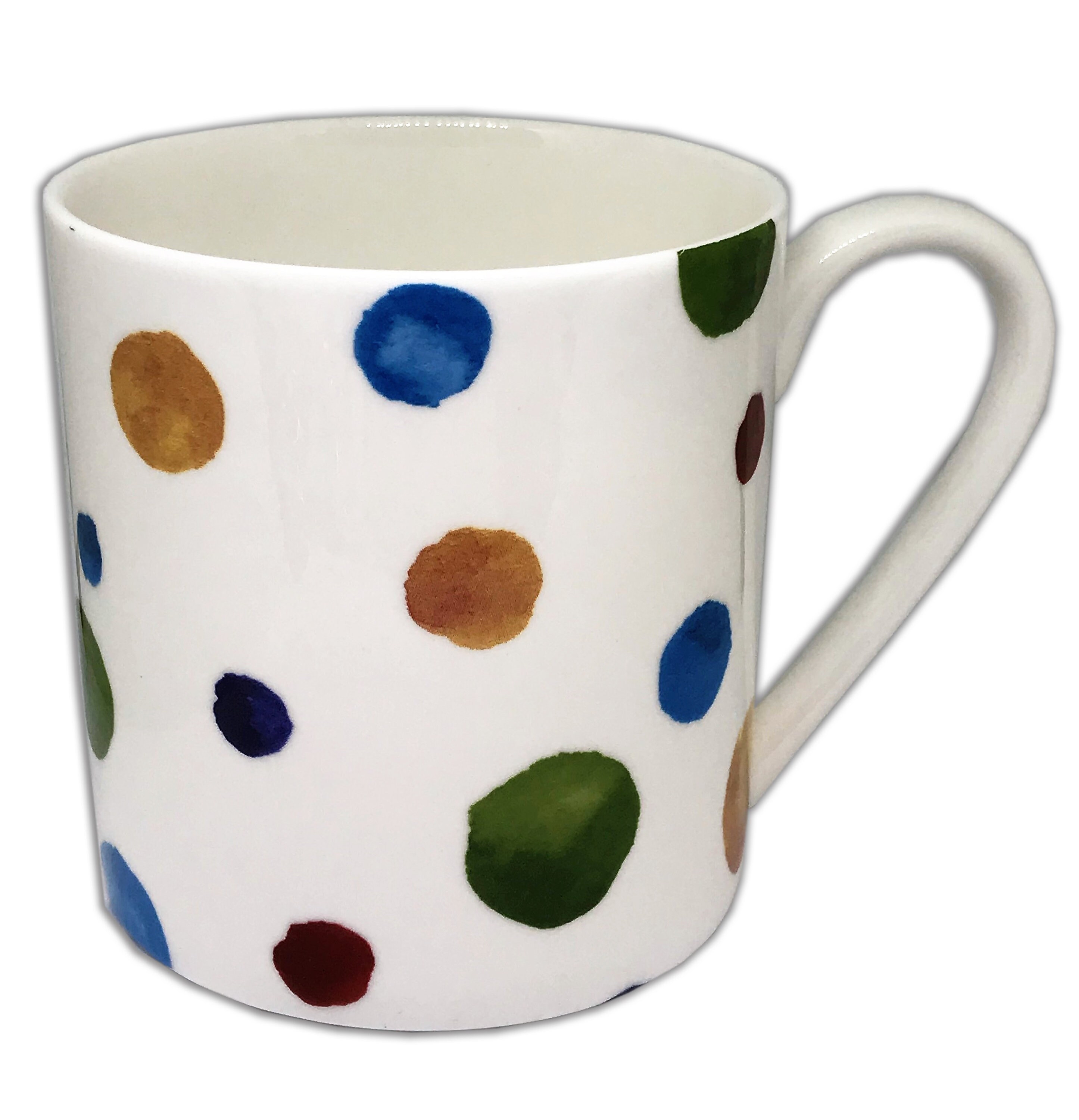 BN Personalised Large China Spotty Coffee Mug - Etsy