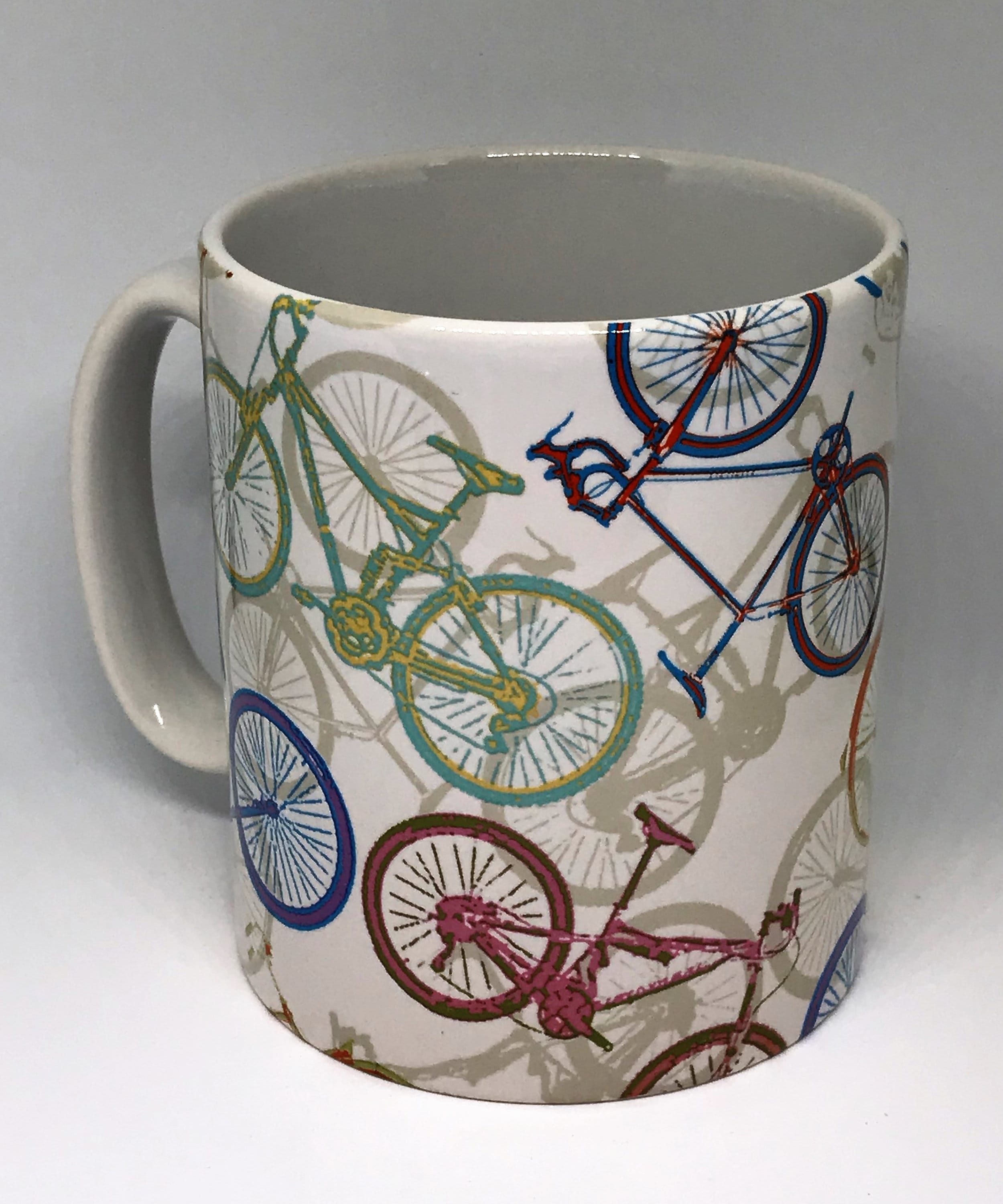 Boxed Personalised Bicycle Stoneware Mug, Bike Mug - Etsy