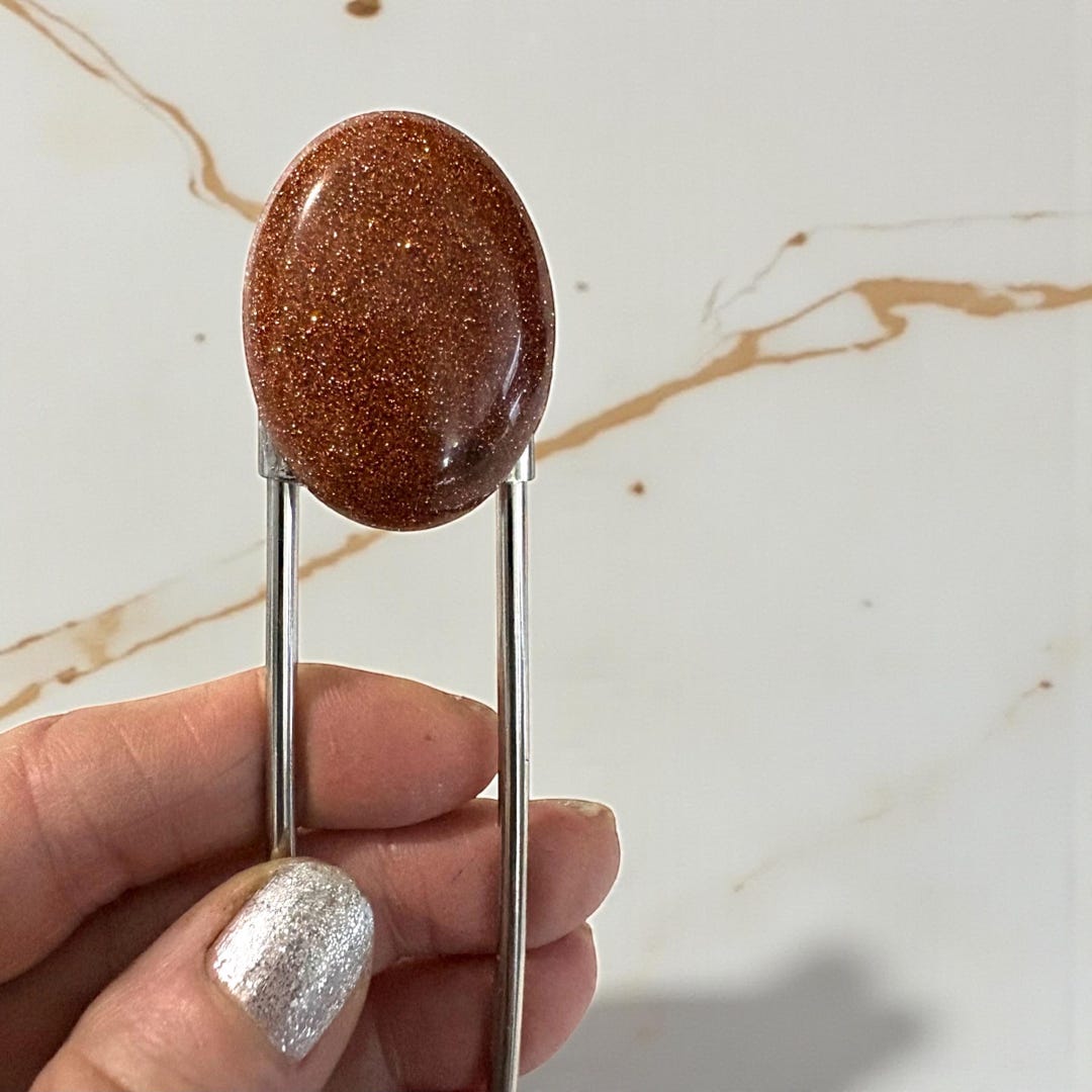 Jumbo Kilt Pin, Goldstone, Large Safety Pin - Etsy