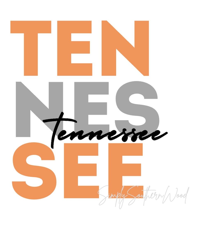TENNESSEE SVG - Etsy