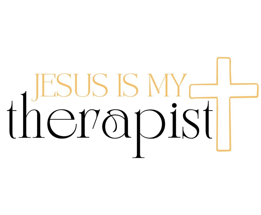 Jesus is My Therapist - Etsy