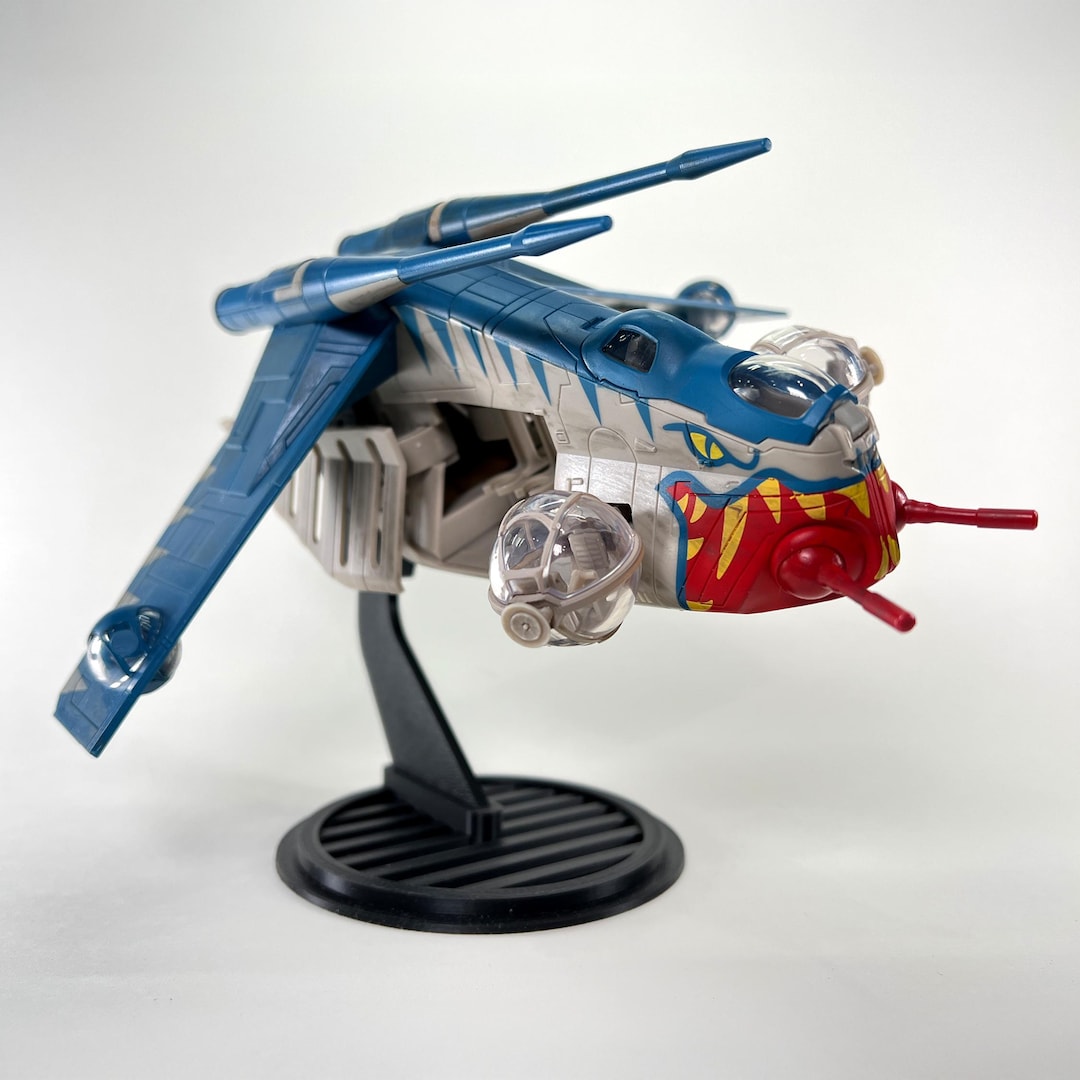Republic Gunship - Micro Galaxy Squadron Stand - Etsy