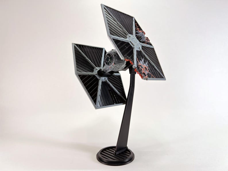 Tie Fighter Flight Stand - Star Wars Micro Galaxy Squadron - Etsy