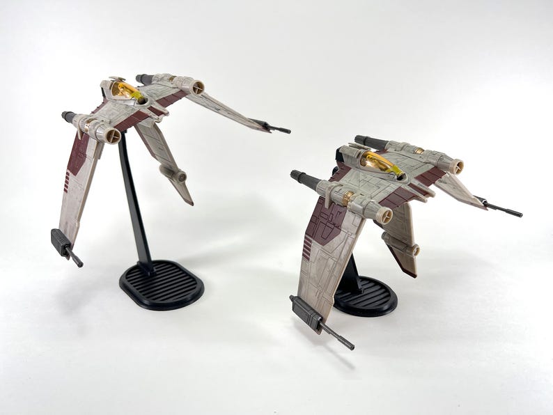 V-19 Torrent Flight Stand for Star Wars Micro Galaxy Squadron - Custom ...