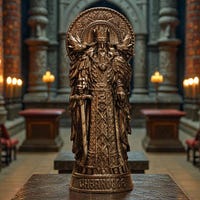 Rod Statue Slavic God Figurine Slavic Mythology Rod Ceramic Statue ...