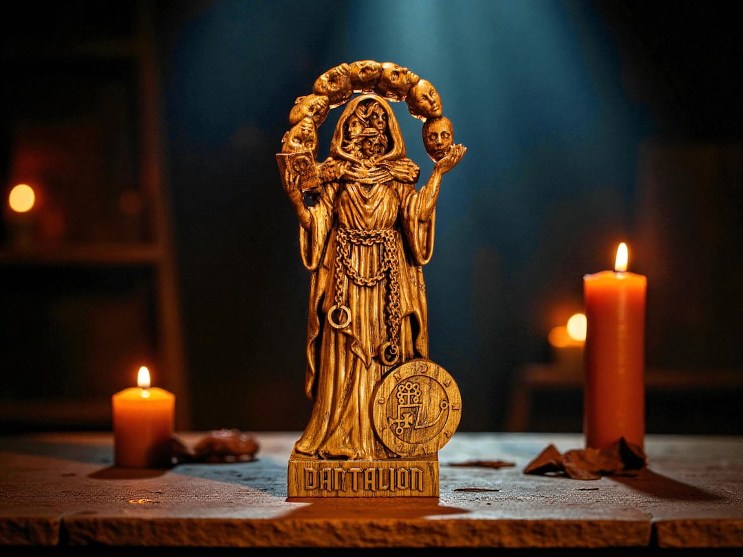 Dantalion Statue, Dantalion Goetia Demon, Goetia Demons Statues ...