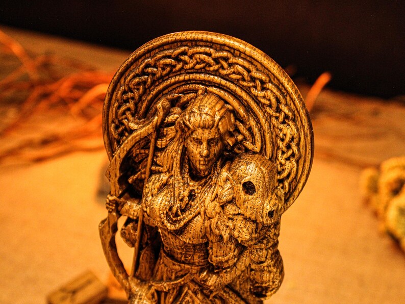 Skadi Statue, Skadi Norse Goddess Figure, Goddess of Hunting, Norse ...