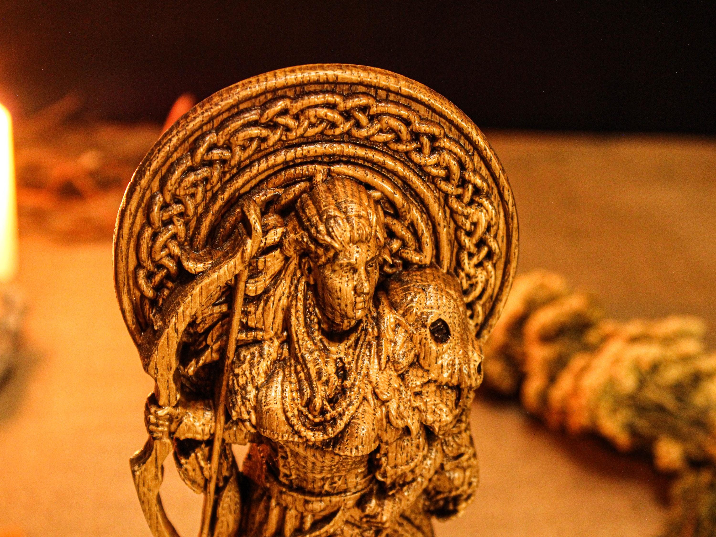 Skadi Statue, Skadi Norse Goddess Figure, Goddess of Hunting, Norse ...