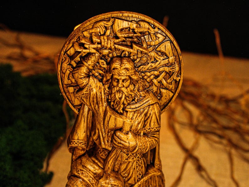 Perun Statue, Slavic God Perun, Slavic Gods Statues, Slavic Mythology ...