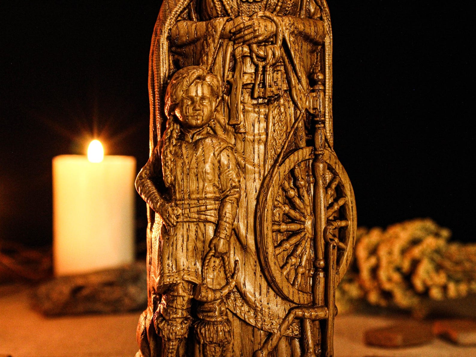 Frigg Statue, Frigg Goddess Statue, Norse Goddess Figure, Viking Statue ...