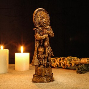 Thor Statue, Norse God Thor, Wooden Thor, Viking Statue, Norse ...