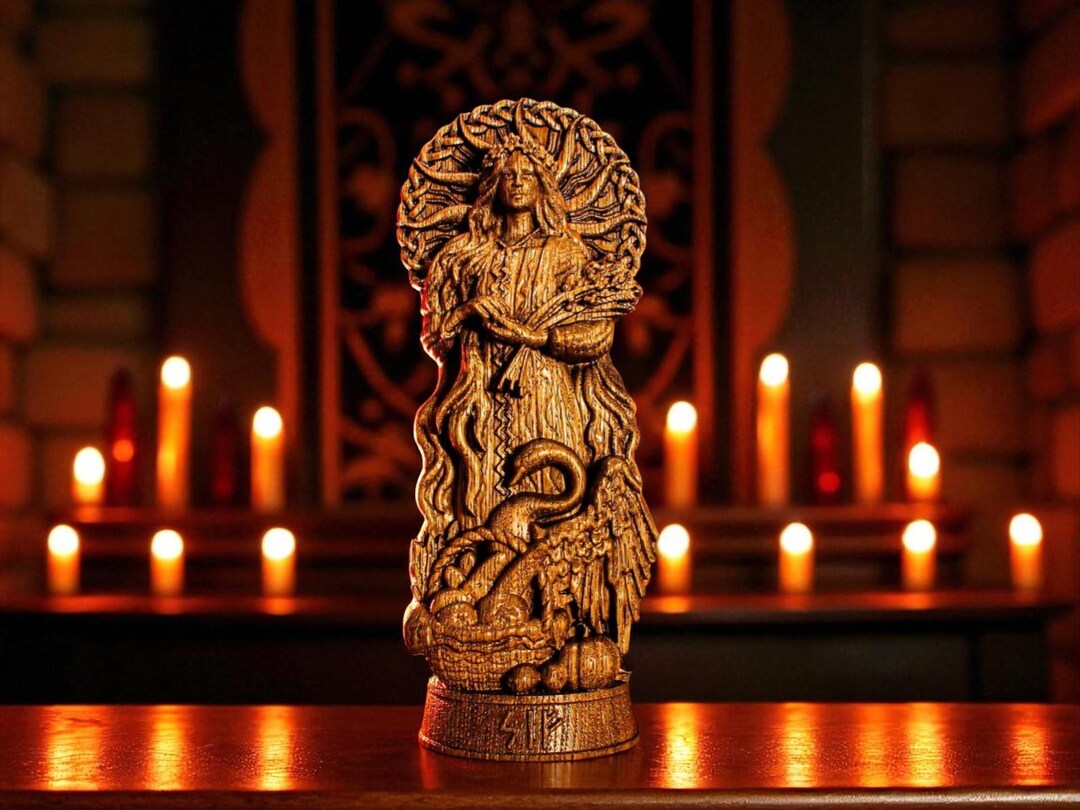 Sif Statue, Sif Figure, Sif Norse Goddess Statue, Viking Statue, Norse ...