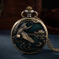 Vintage Half Hunter Pocket Watch by Elgin C1915 - Etsy UK