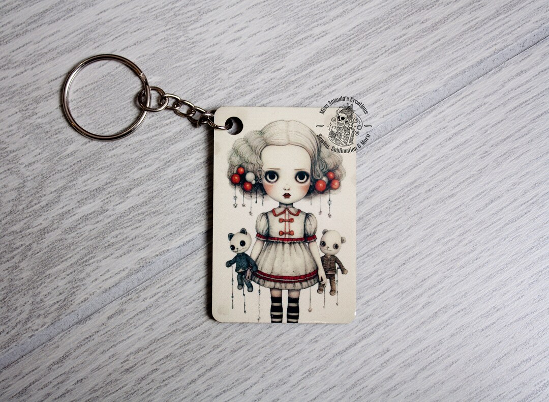 Creepy Doll 29 Keychain - Etsy