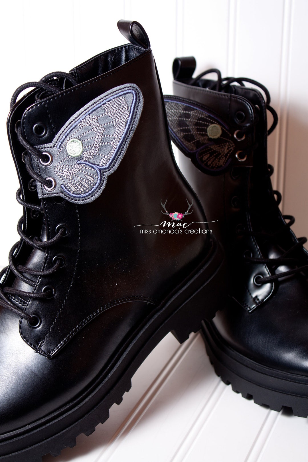Moth Boot - Shoe Wings - Etsy