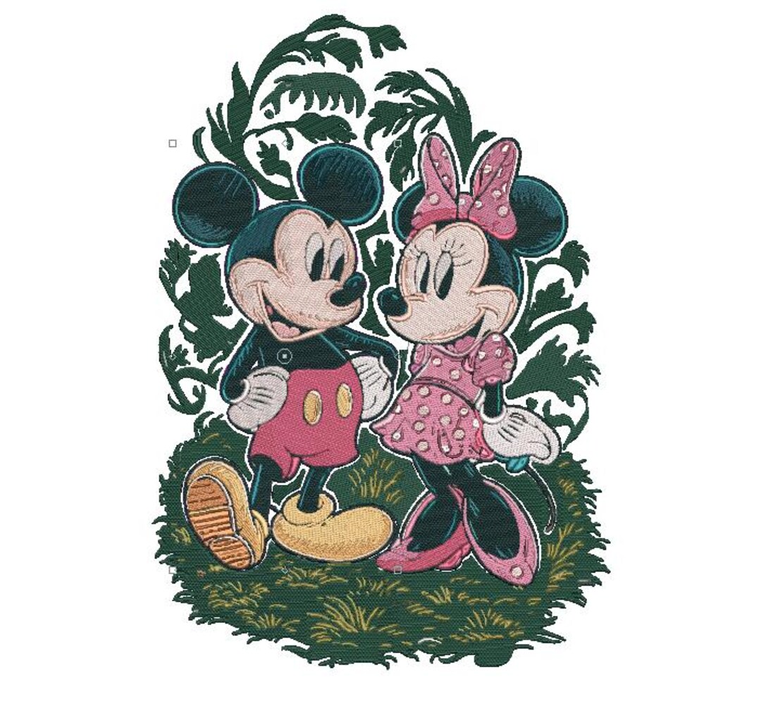 Disney Mickey Embroidery Design (instant Download) | PES File - Etsy