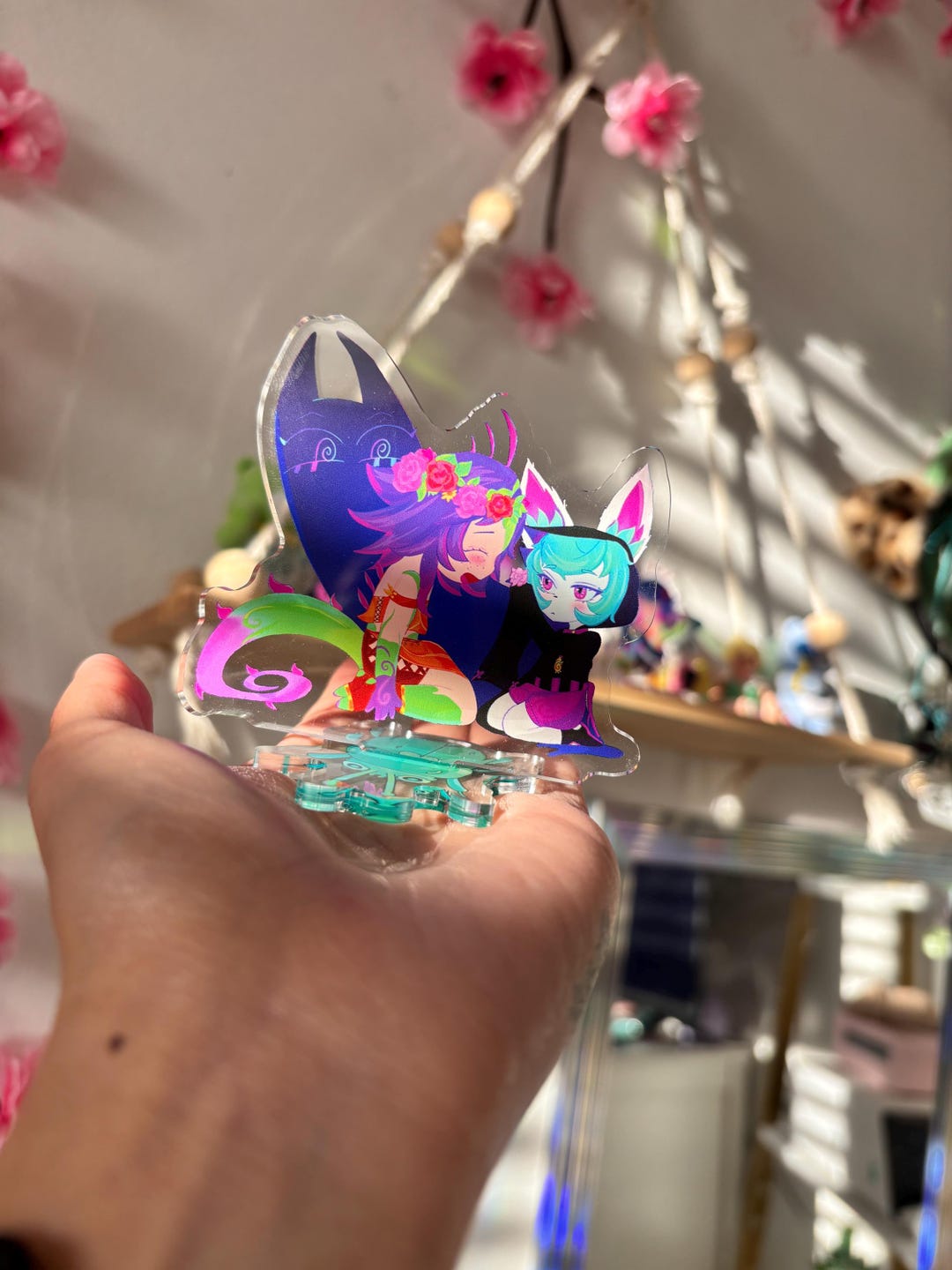 Vex and Neeko Flowercrown Standee League of Legends - Etsy