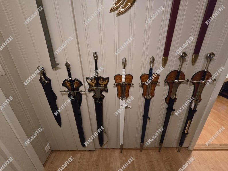 Hand-forged Movie Inspired Lotr Replica High Carbon Steel Fantasy Sword ...