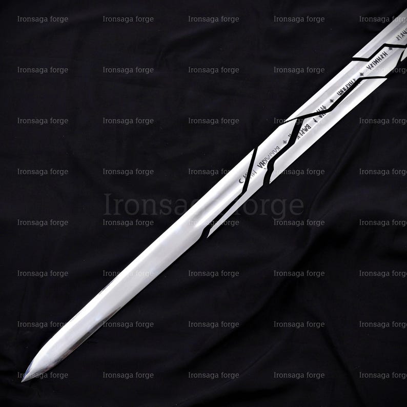 Reforged King Sword Replica, Medieval Fantasy Decor, Wall Mountable - Etsy