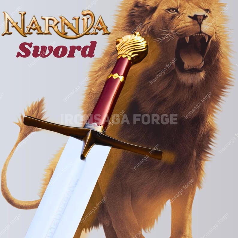 Chronicles of Narnia Prince Peter Sword Replica – Handcrafted Stainless ...