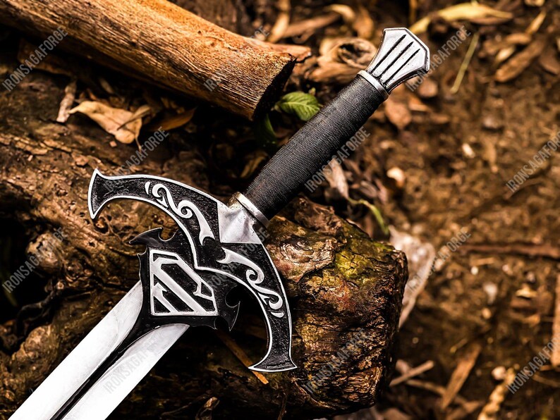 Handmade Movie-inspired, Fantasy Sword, Medieval Replica With Engraved ...