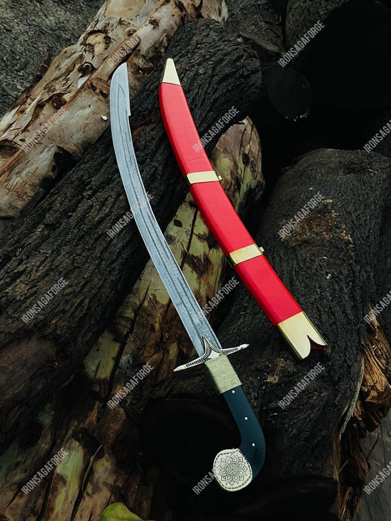 Handmade Damascus Steel Turkish Kilij | Ottoman Sword Replica - Etsy Canada