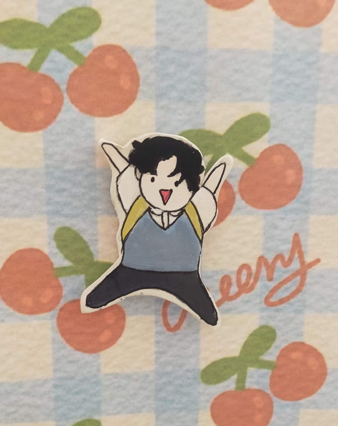 Waterside Night Magnet Yaoi Manhwa Bl Gift Clay - Etsy