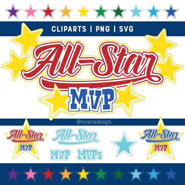 All Stars Svg - Etsy