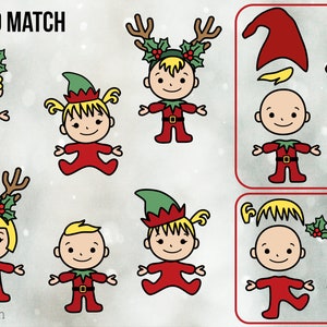 Family Stick Figure Vector Creative Clipart - Christmas Babies and Kids ...