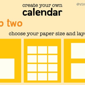 Any Year - Master Calendar - Handwritten Monthly Calendar Creative Pack ...