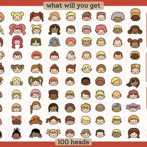 100 Heads - Stick Squad Creative Pack - SVG | PNG | DXF - With Colors ...